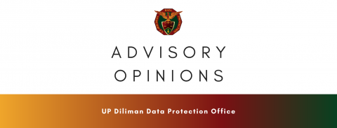 Advisory Opinions | UP Diliman Data Privacy Portal