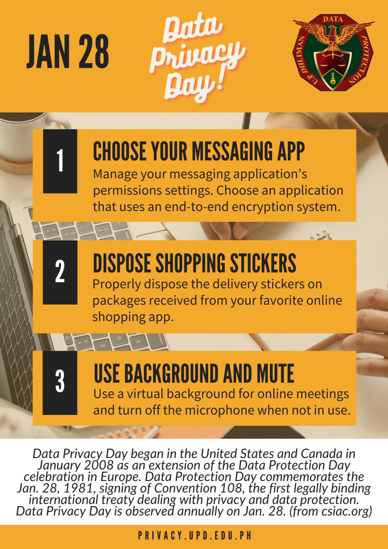 Infographics | UP Diliman Data Privacy Portal