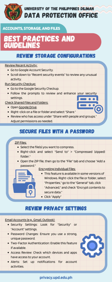 Infographics | UP Diliman Data Privacy Portal